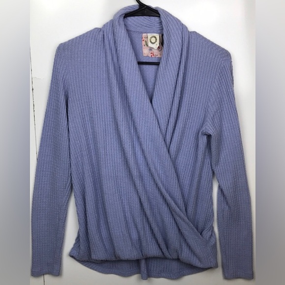 Anthropologie | Sweaters | Anthropologie Akemi Kin Womens Faux Wrap ...